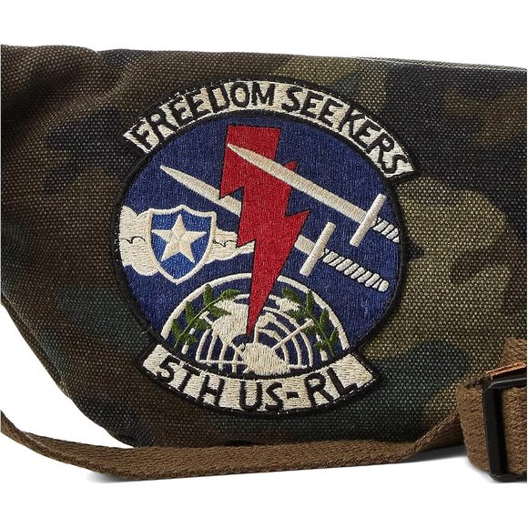 Polo Ralph Lauren | Bags | Polo Ralph Lauren Tigerpatch Canvas Waist Pack Camo | Poshmark
